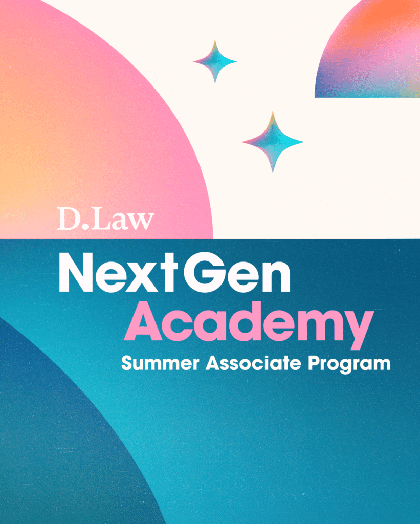 D.Law Announces Founding of NextGen Academy